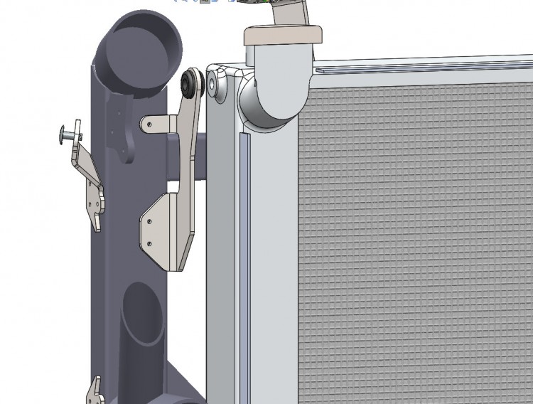 Radiator Mounting | Exomotive - US Manufacturer of Exocars & Kit Cars