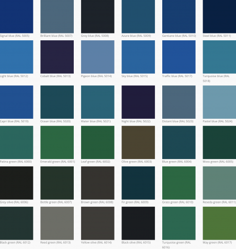 Exocet Color Choices | Exomotive - US Manufacturer of Exocars & Kit Cars