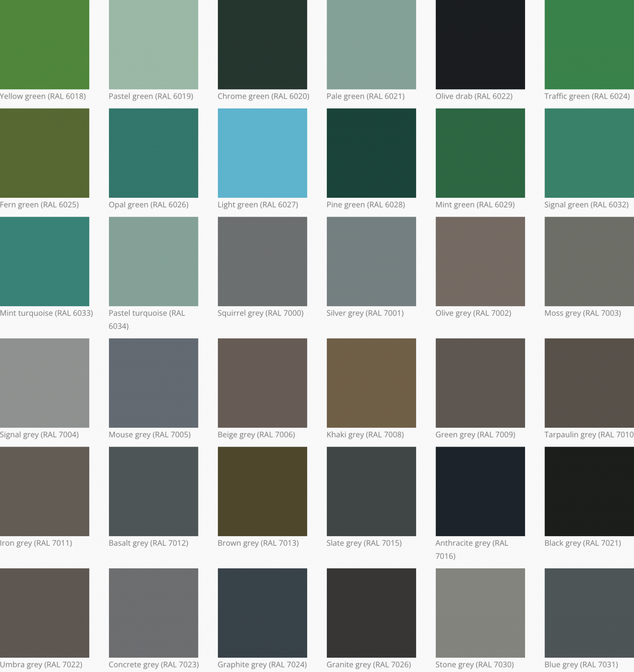 Exocet Color Choices | Exomotive - US Manufacturer of Exocars & Kit Cars